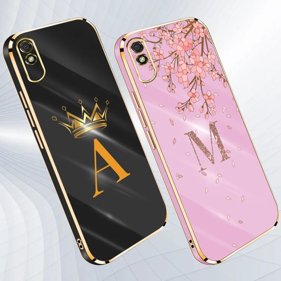 For-Xiaomi-Redmi-9AT-Case-Redmi9A-Cover-Luxury-Silicon-Plating-TPU ...