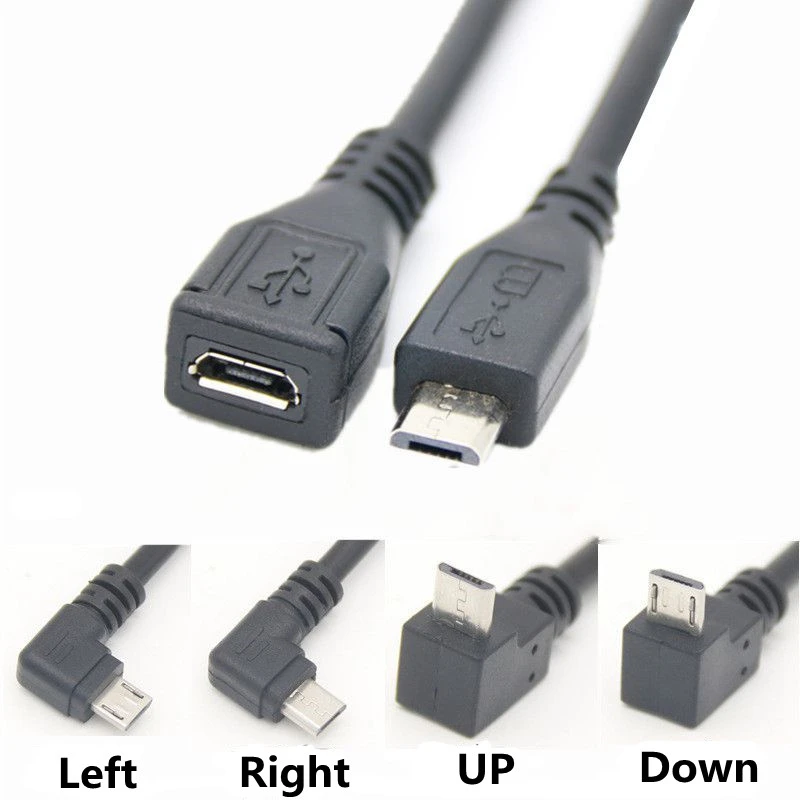 Micro Usb Female 5pin Right Angle | Micro Usb 90 Degree | Micro Usb ...