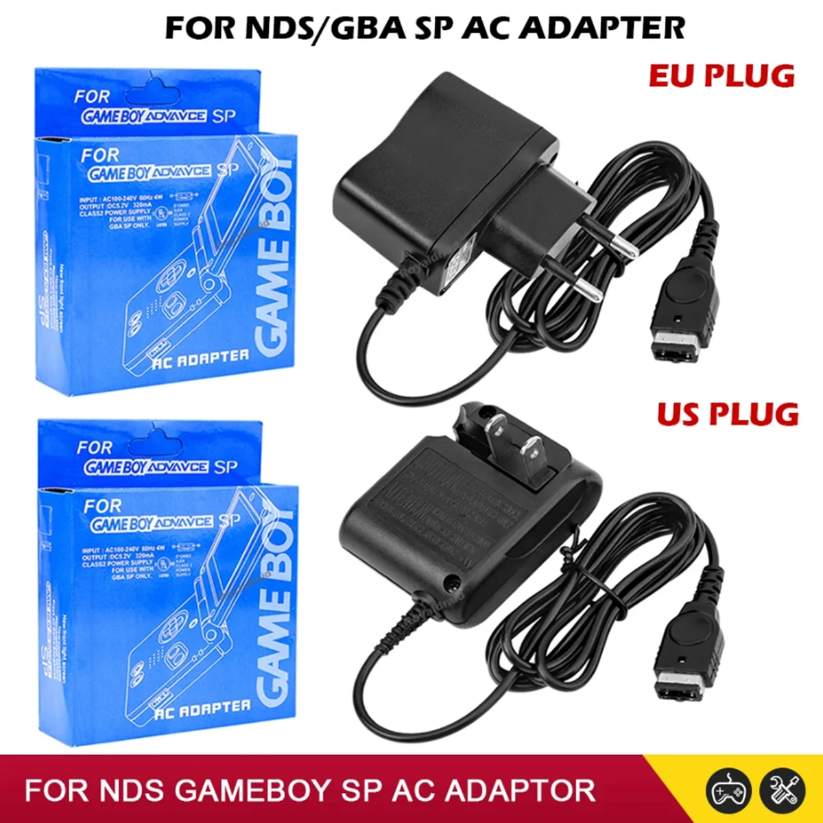 NEW-5-2V-Home-Wall-Travel-Charger-AC-Adapter-For-Nintend-DS-NDS-GBA-SP ...