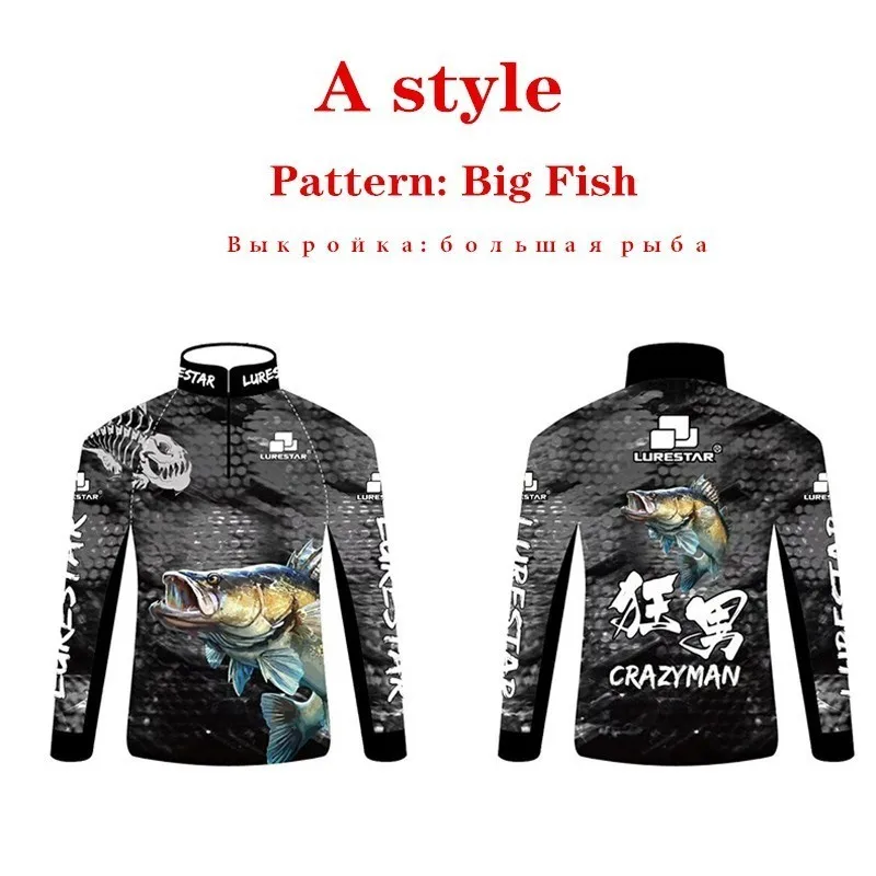 Professional-Fishing-Clothes-Lightweight-Soft-Sun-Clothing-UV-Jersey ...