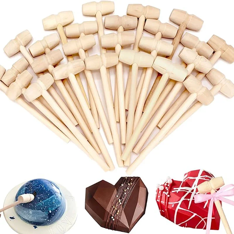Mini-Natural-Wood-Mallets-para-Crian-as-Lagosta-Crab-Mallet-Artesanato ...