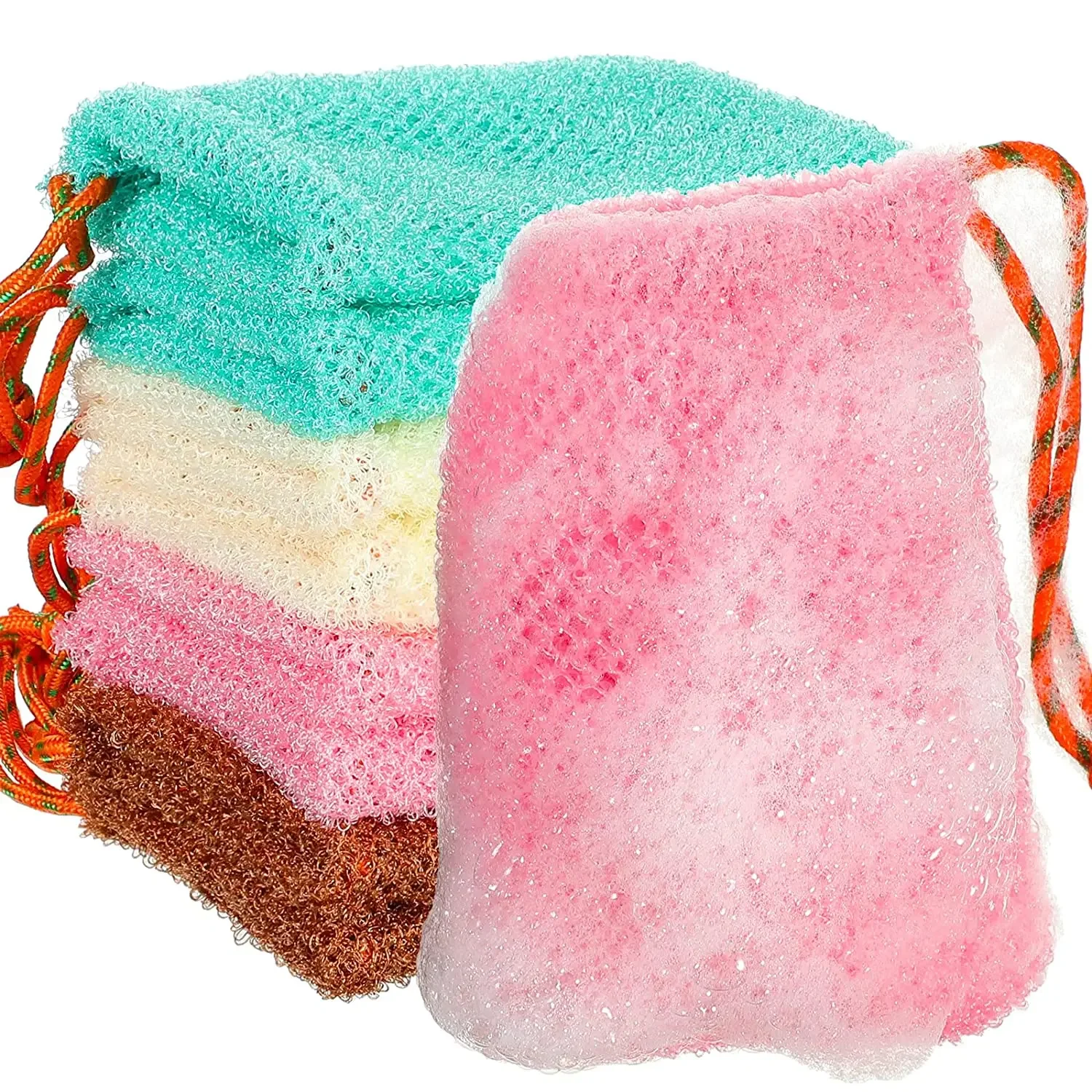 Thicken-Nylon-Soap-Saver-Bag-Pouch-Bar-Plentiful-Bubble-Foam-Soap-Bags ...