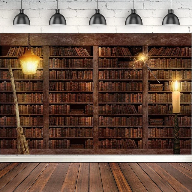 Graduation Bookshelf Background