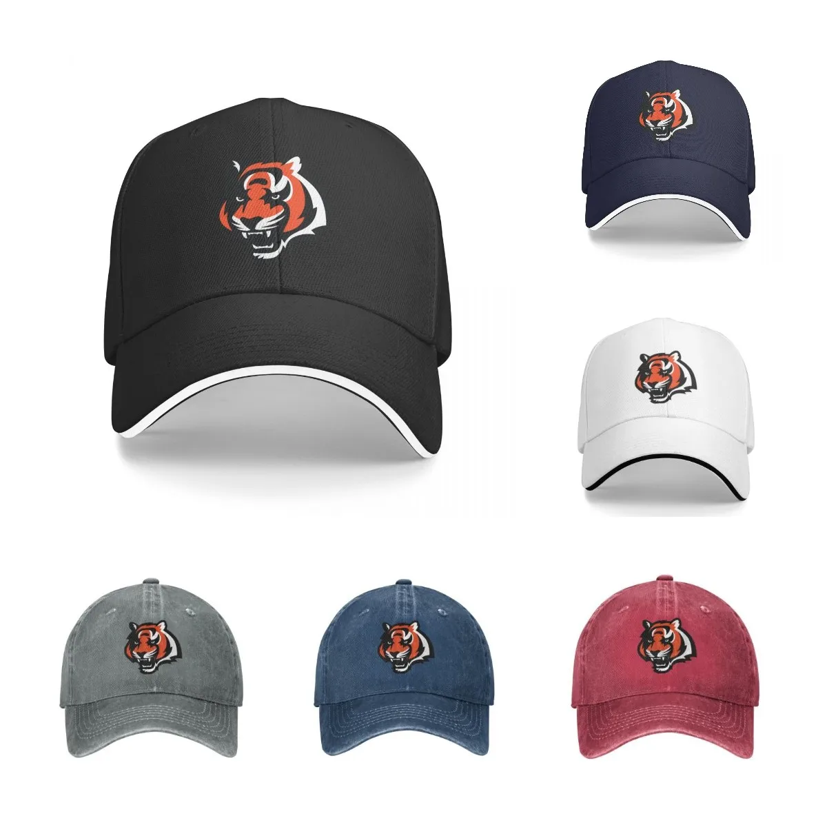 Bengals-Trucker-Cap-Snapback-Hat-for-Men-Baseball-Mens-Hats-Caps-for ...