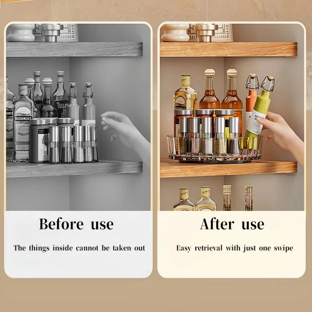 360° Rotating Spice Rack – Kitchen Staples Plus