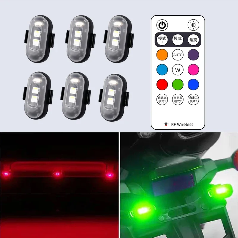 Motorcycle Aircraft Lights RGB Led Aircraft Strobe Drone Cycle for ...