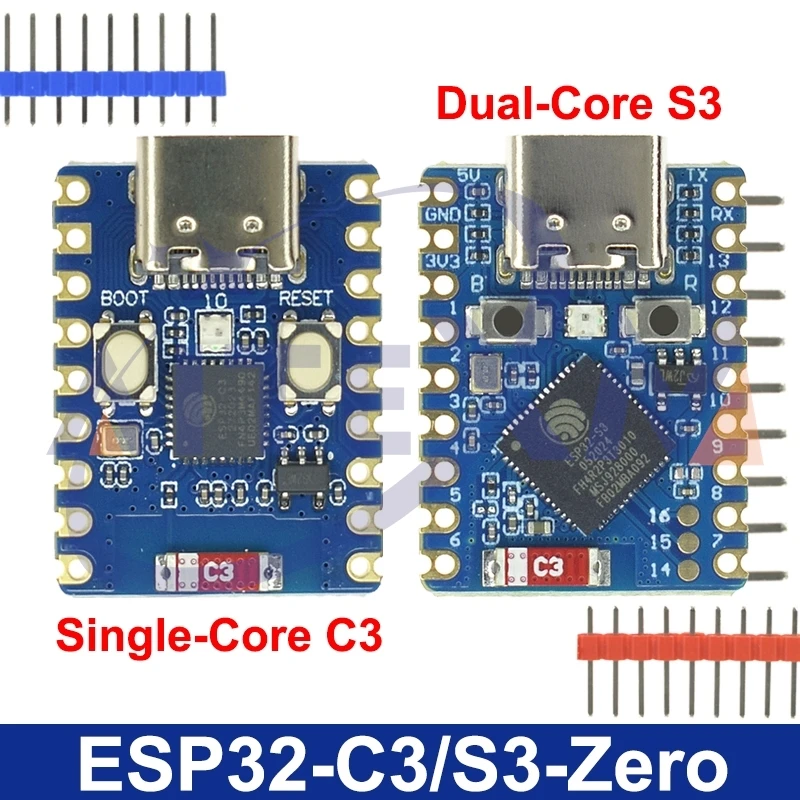 ESP32-C3-Zero-ESP32-S3-Zero-Mini-Development-Board-WiFi-Bluetooth-Ultra ...