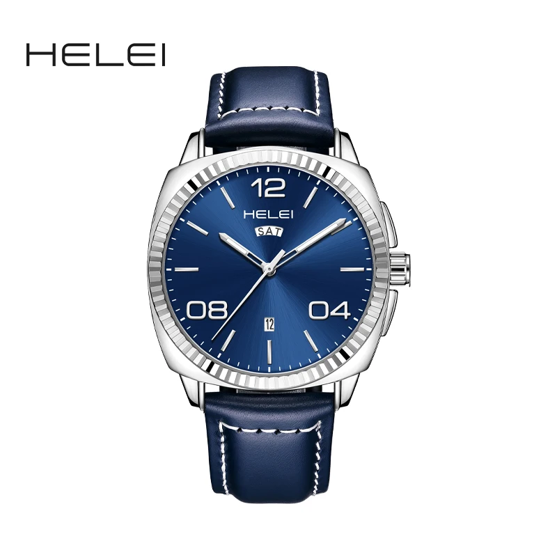 HELEI-Fashion-new-sports-casual-quartz-watch-date-genuine-leather-strap ...