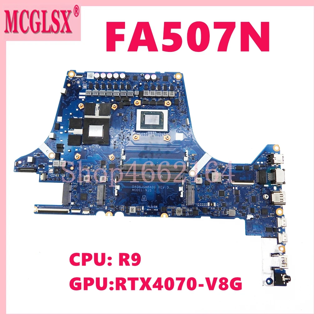 FA507N-R9-CPU-RTX4070-V8G-Mainboard-For-ASUS-TUF-Gaming-A15-FA507N ...