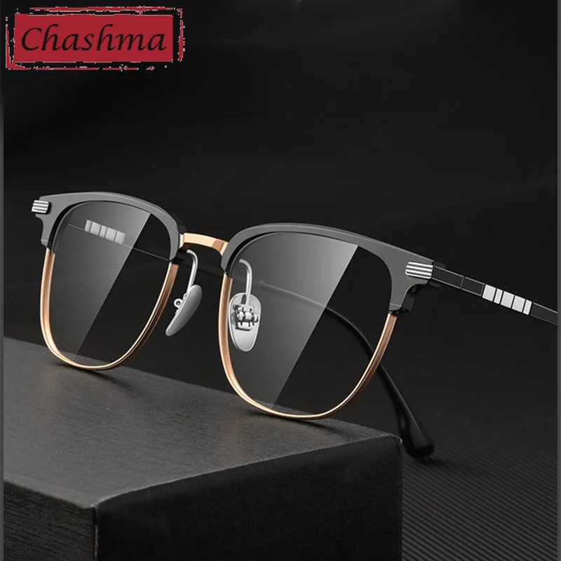 Glasses Titanium Frame Chashma | Eye Glasses Frames Chashma Men - Brand ...