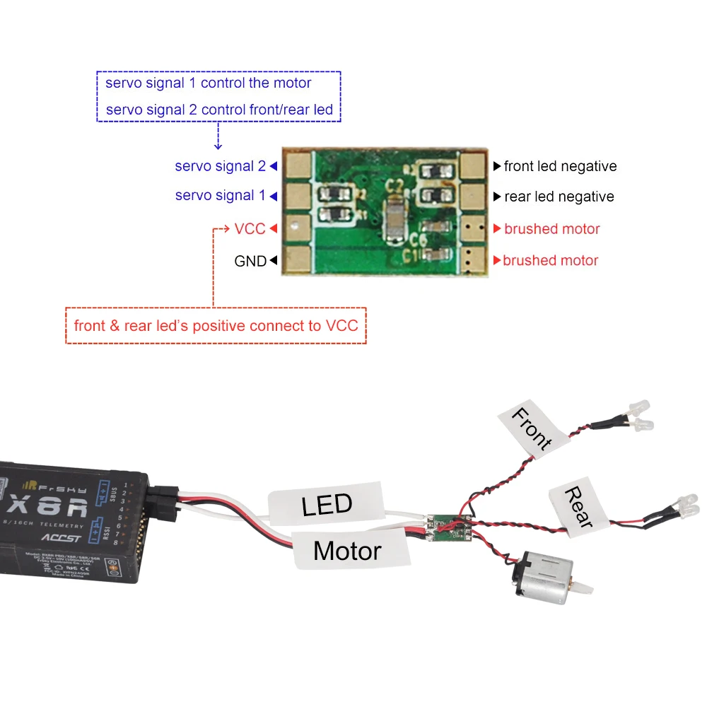 DasMikro-1S-3A-ESC-Micro-Speed-Controller-With-Light-Control-For-DIY ...