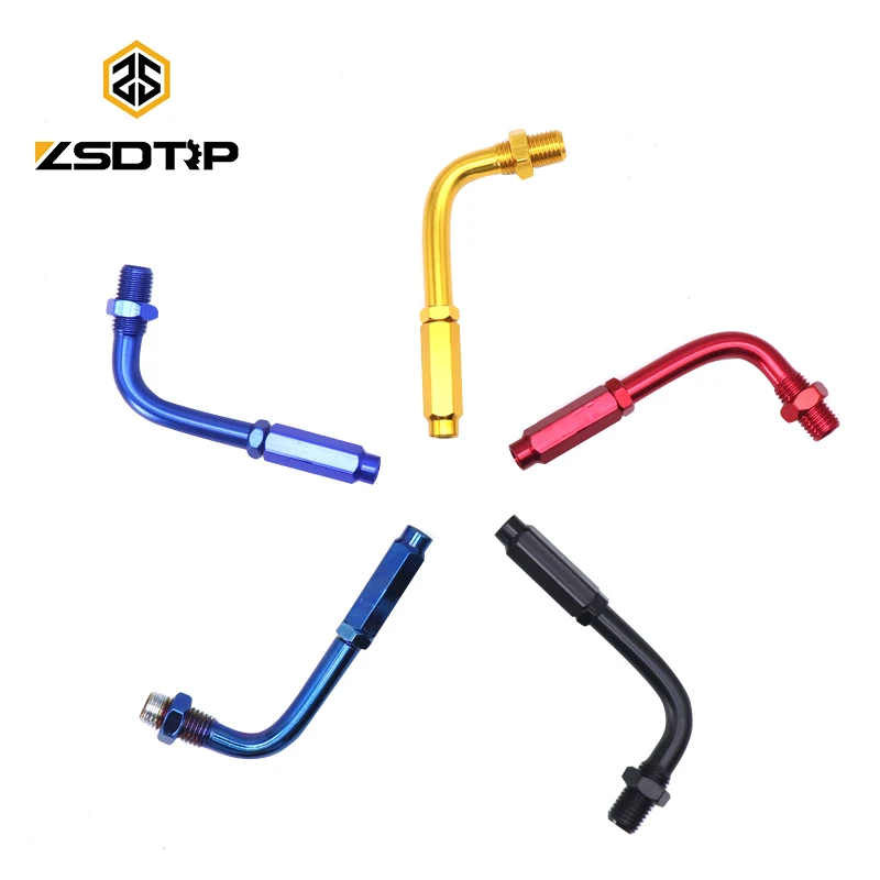 ZSDTRP-CNC-Aluminum-90-Degree-Throttle-Cable-Adjuster-M10-Adjustable ...