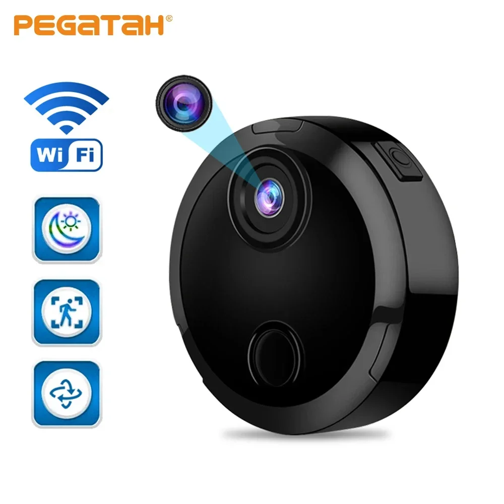 Mini-IP-Camera-HD-Portable-Wireless-Night-Vision-Cam-Motion-detection ...