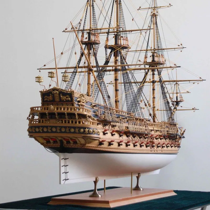 1-50-St-Philip-Class-I-Battleship-Wooden-Ship-Model-Kit-DIY-Hand ...