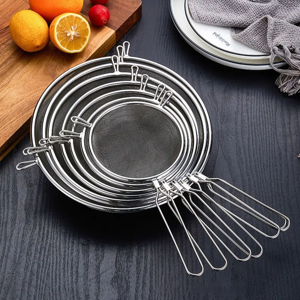 Stainless Steel Flour Filter Screen Soybean Milk Filter Screen Cooking ...