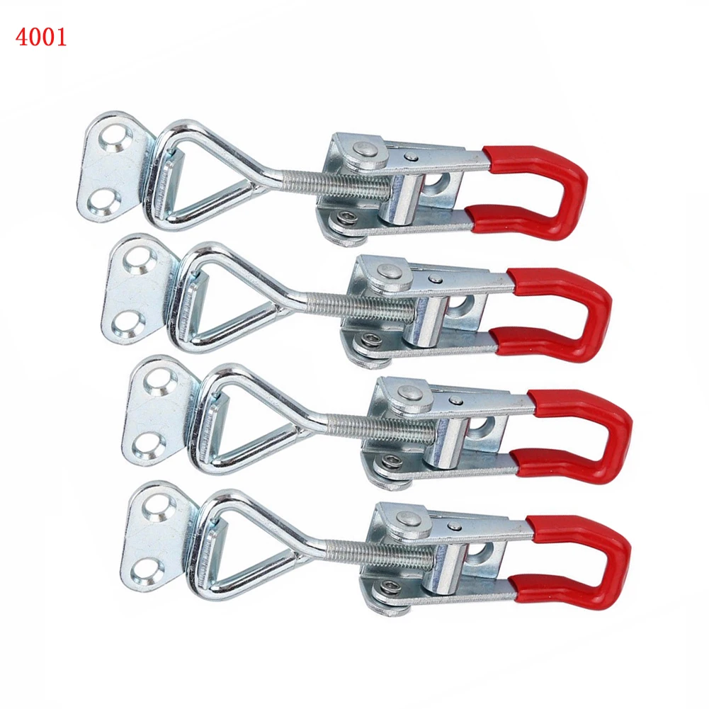 4PCS-GH-4001-Toggle-Clamps-Toggle-Catch-Latch-Adjustable-Cabinet-Boxes ...