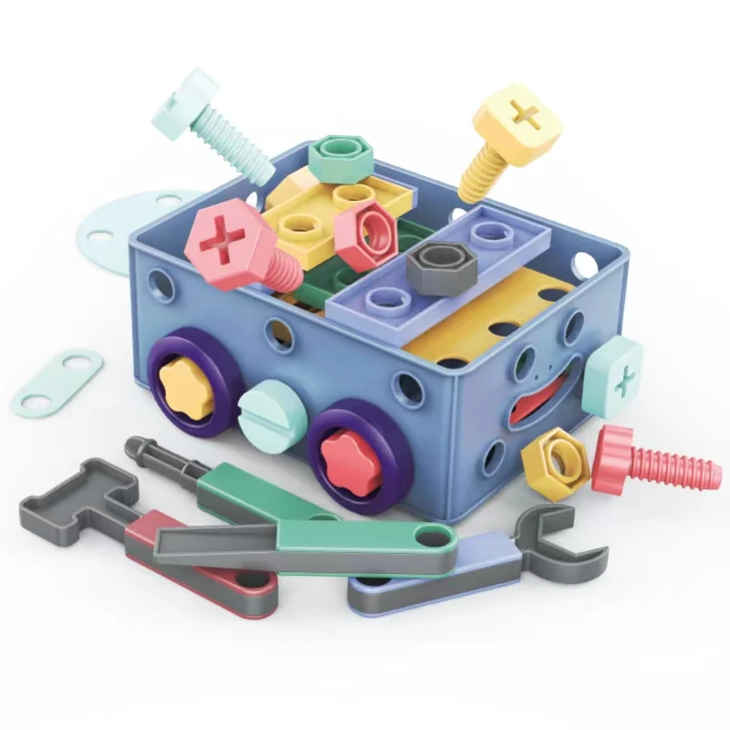 Kids Tool Set - Toddler Tool Set with Tool Box, Montessori STEM ...