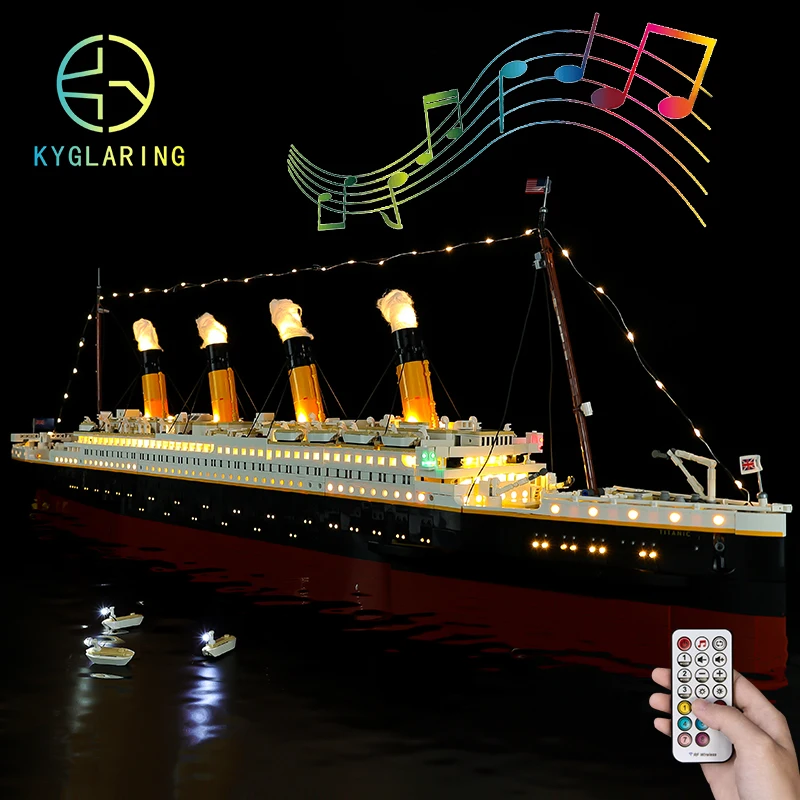 Led Light Set For Creative 10294 Titanic Royal Cruise Boat Classic ...
