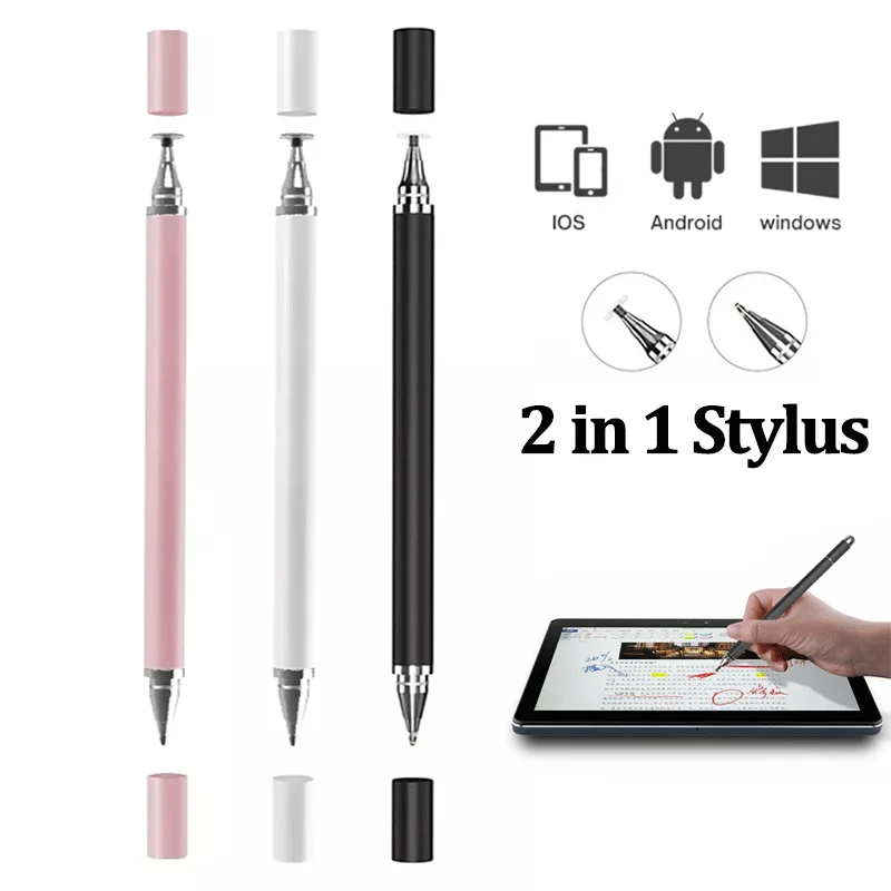 2-In-1-Universal-Stylus-Drawing-Tablet-Capacitive-Screen-Caneta-for ...