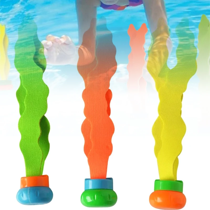 3pcs Summer Toys Seaweed Diving Toy Swimming Pool Water Game Child ...