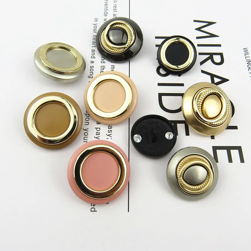 Botones de Metal de alta calidad para ropa, botones con forma de ojos ...