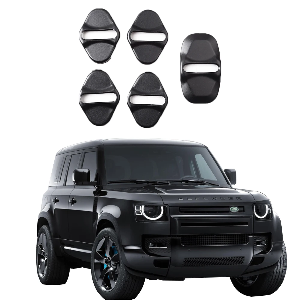 Land Rover Defender Lock Cover Car Door Lock Button Protection Cover ...