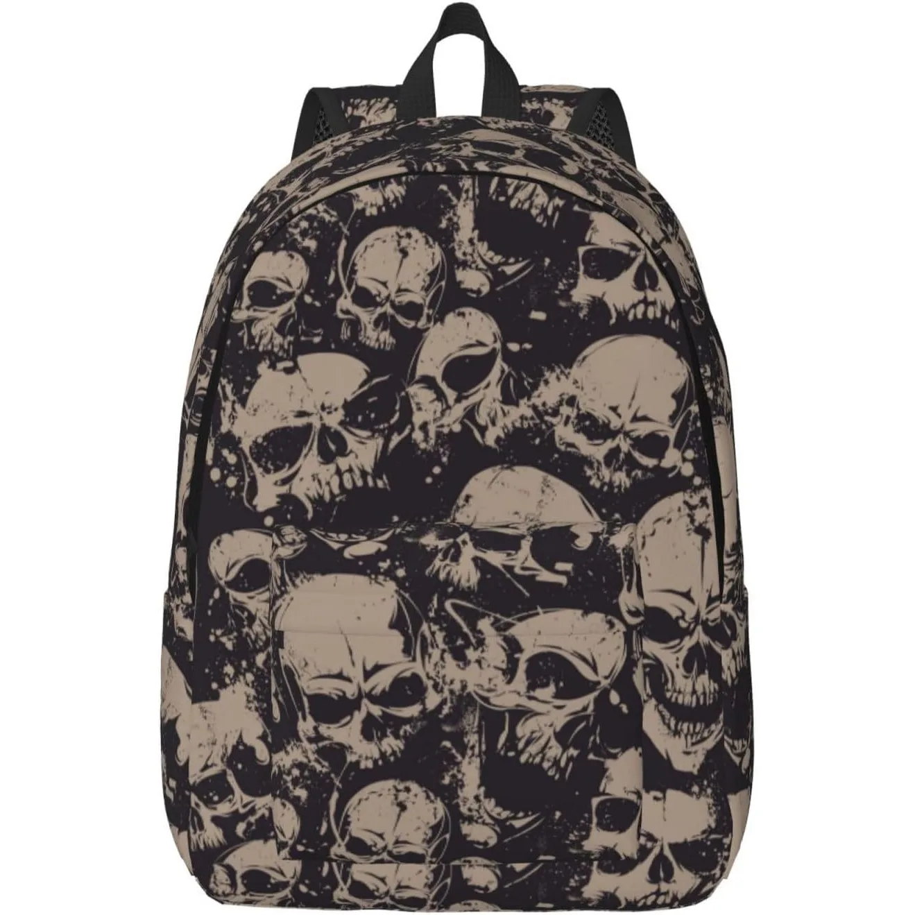 Grunge Skull Horror Scary Vintage Backpack for Girls Boys Women ...