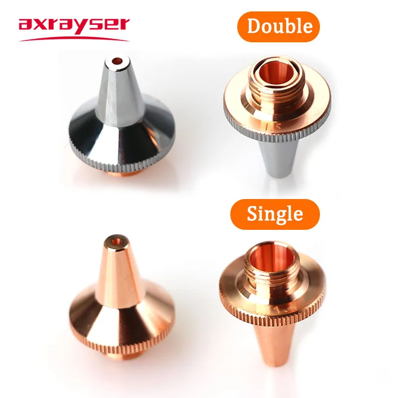 3D Laser Nozzles M8/M6 Pure Copper Single/Double Layer Chrome for ...