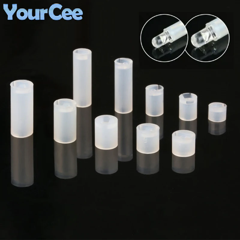 100pcs-LED-Diode-Holder-3mm-5mm-Clip-Bezel-Socket-Mount-DIY-Light ...