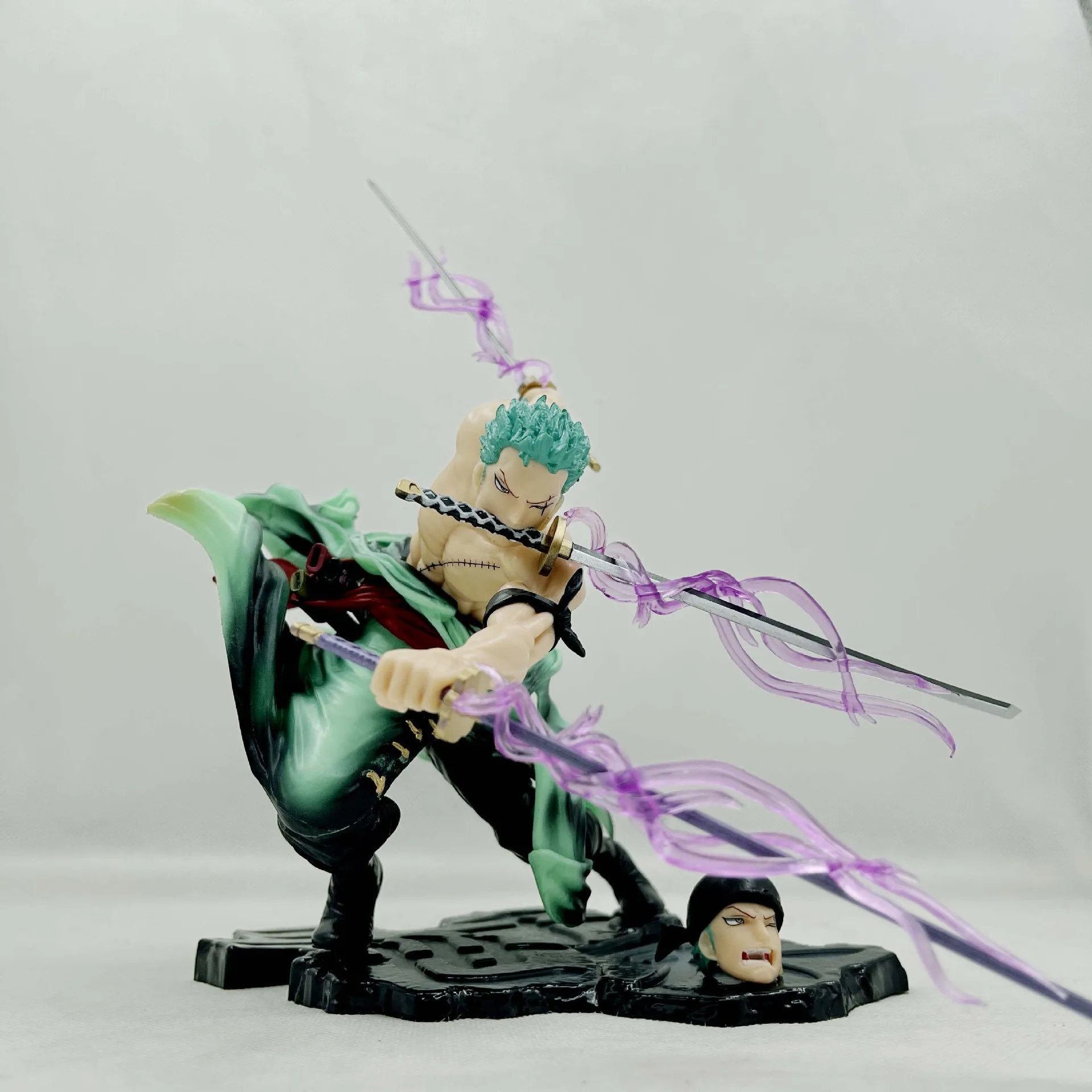 Anime-One-Piece-Zoro-Figure-Three-Heads-Six-Arms-Nine-Blades-Flow-Shura ...