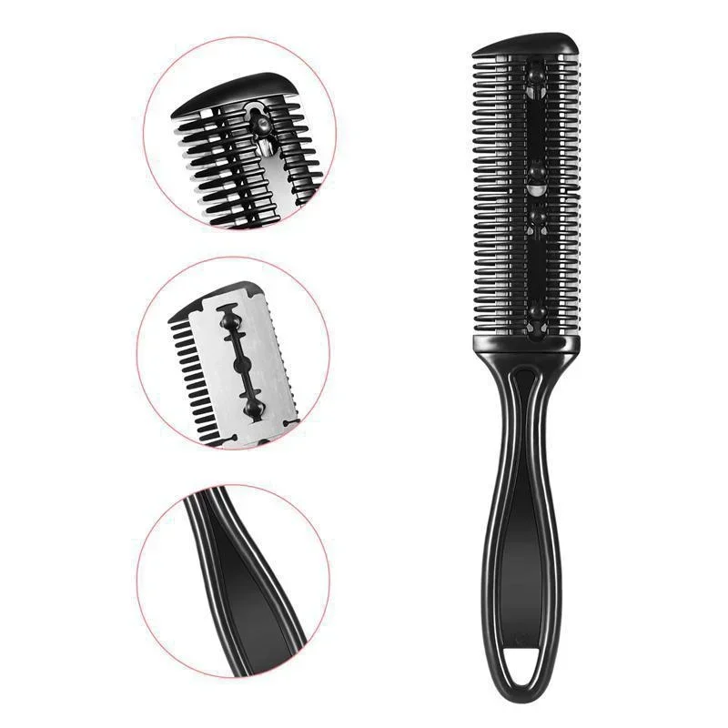 3pc-Hair-Cutting-Comb-Hair-Brushes-with-Razor-Blades-Hair-Trimmer ...