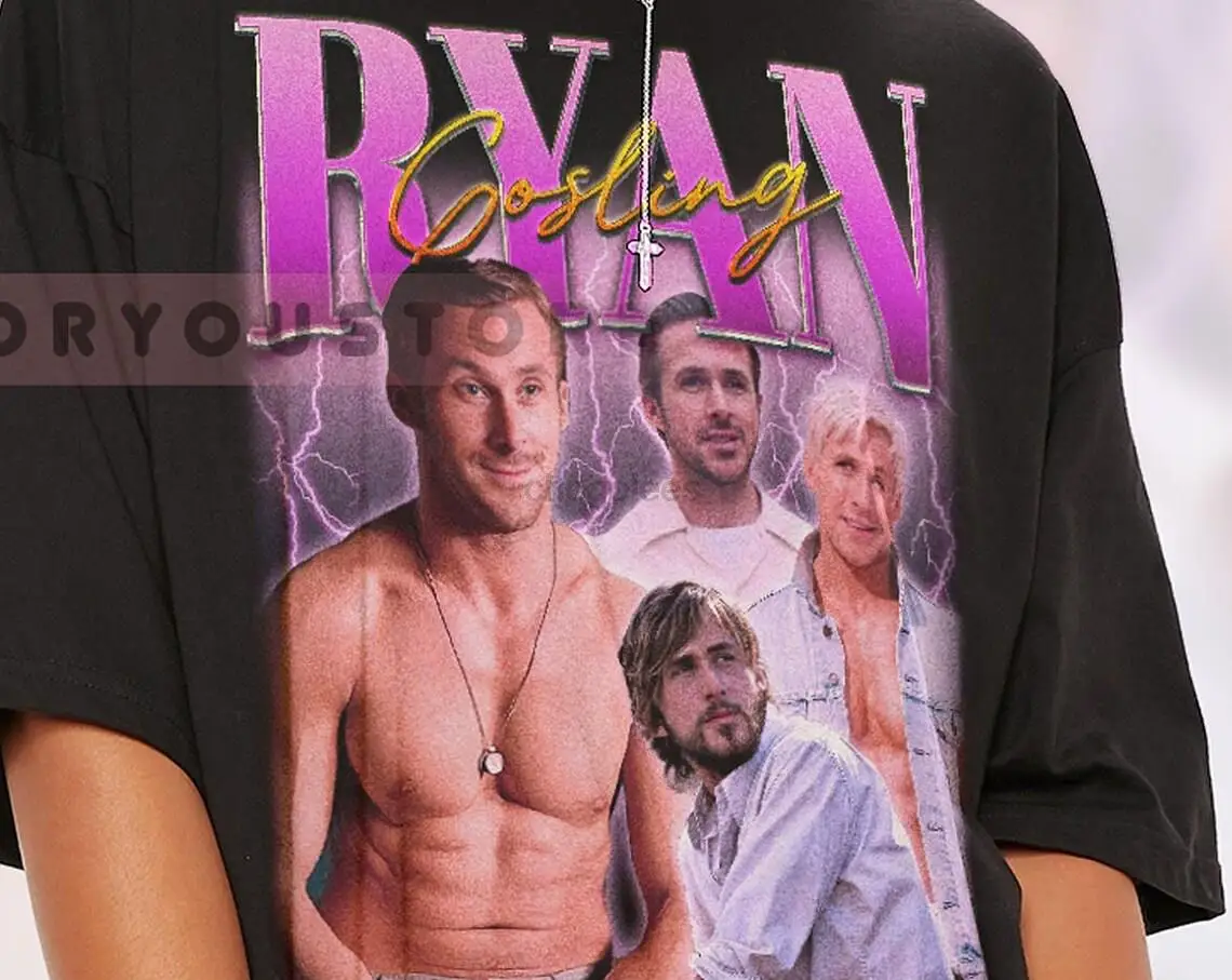 RYAN GOSLING Vintage Shirt Ryan Gosling Actor TV Series Tshirt Ryan Gosling Fan Tees Ryan ...