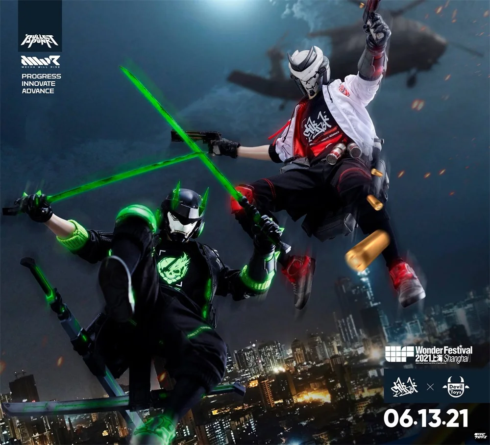 Devil-Toys-1-6-Mech-Battle-DXIII-Carbine-Noir-Full-Set-Movable-Action ...