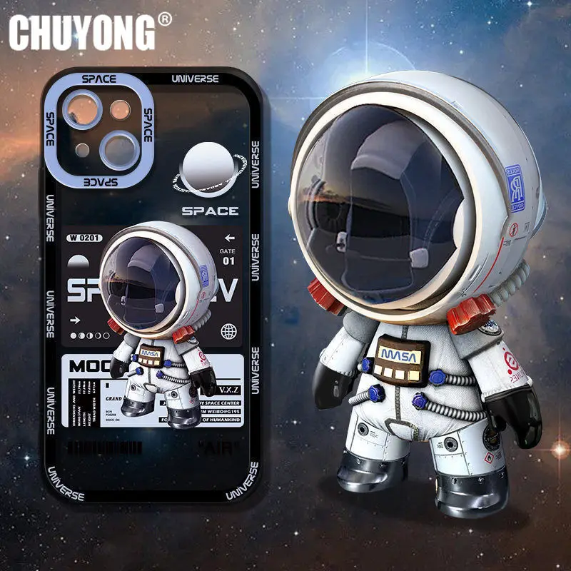 Space-Universe-Astronaut-Phone-Case-For-iPhone-13-12-11-Pro-Max-XS-XR-X ...