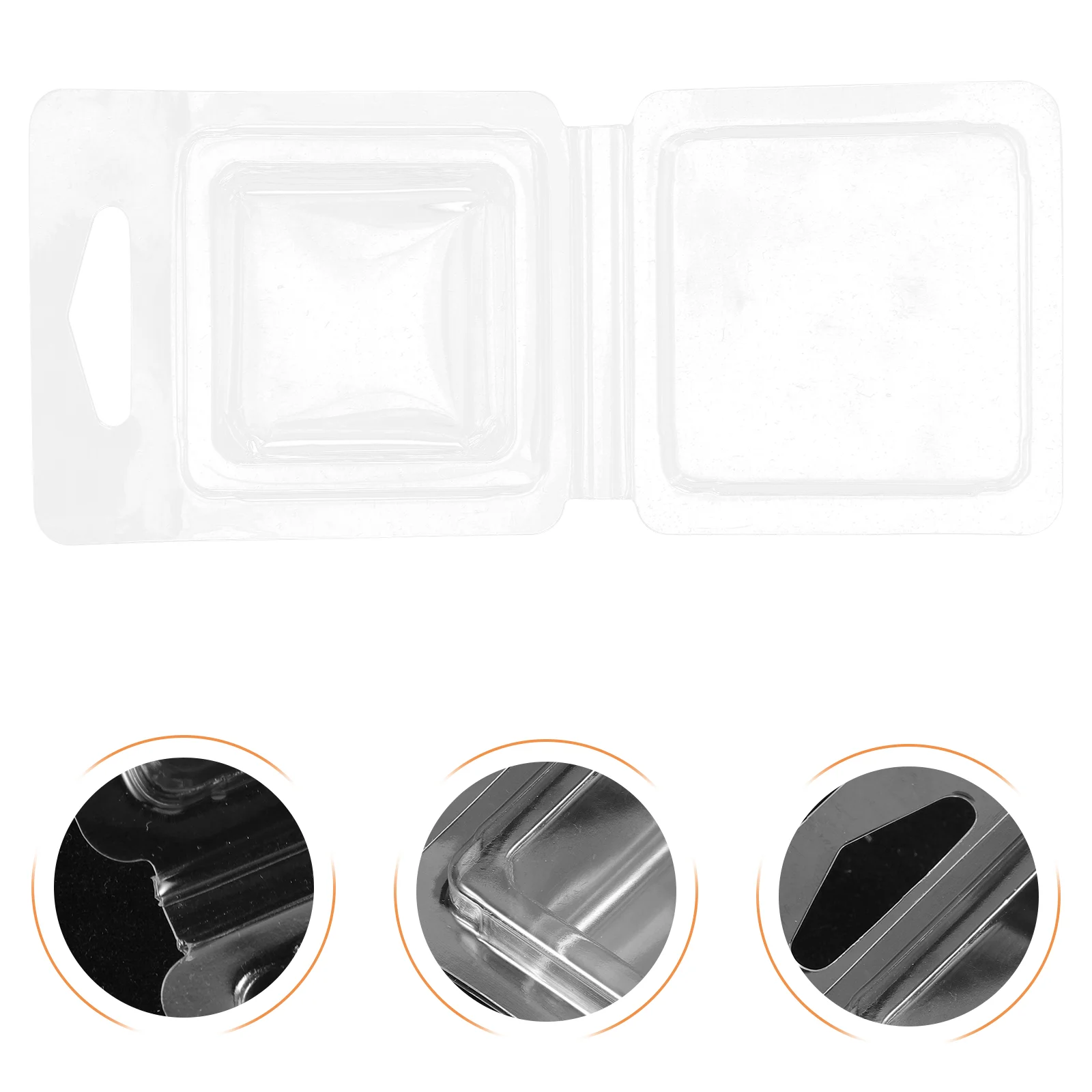 100-Pcs-100pcs-Wax-Melt-Mold-Clear-Empty-Plastic-Clam-Shell-Container ...