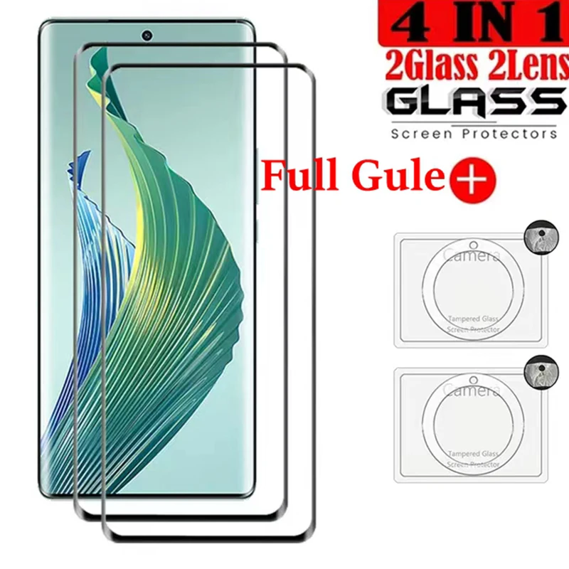 3D Full Gule Tempered Glass For Honor Magic 5 Lite Explosion-proof ...