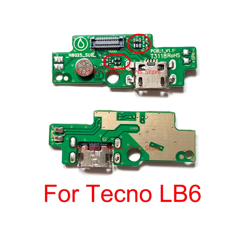 USB-Charging-Dock-Port-Board-Flex-Cable-For-Tecno-LB6-USB-Charger ...
