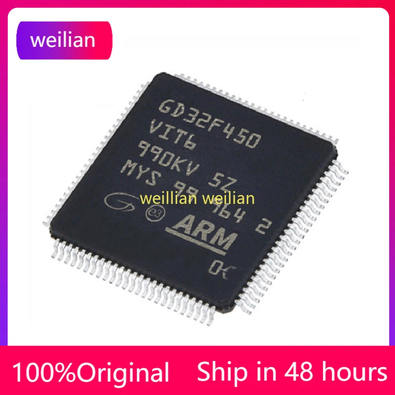 New-Original-GD32F450VIT6-package-LQFP-100-genuine-microcontroller-IC ...