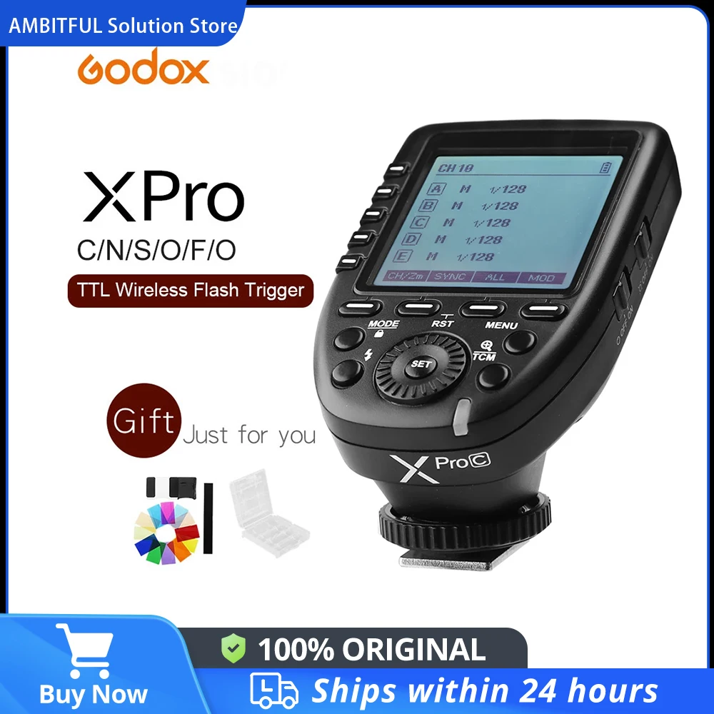 Godox-Xpro-Series-Flash-Trigger-Transmitter-Xpro-C-N-S-F-O-for-all-Type ...