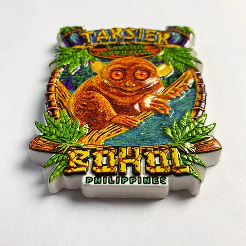 Philippines-Souvenirs-Tarsier-3D-stereo-refrigerator-sticker-Home ...
