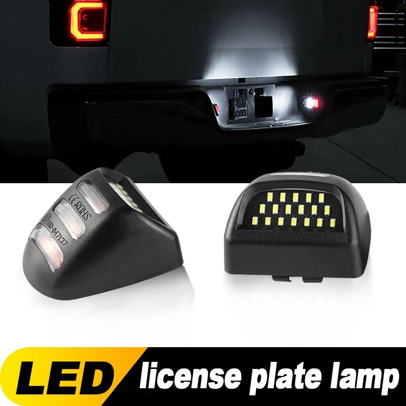 2pcs-LED-Car-License-Number-Plate-Light-for-Cadillac-Escalade-ESV-EXT ...