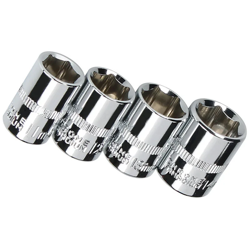 14PCS 1/4" Hex Sockets Set 25mm Length Metric Hex Keys Socket Wrench ...