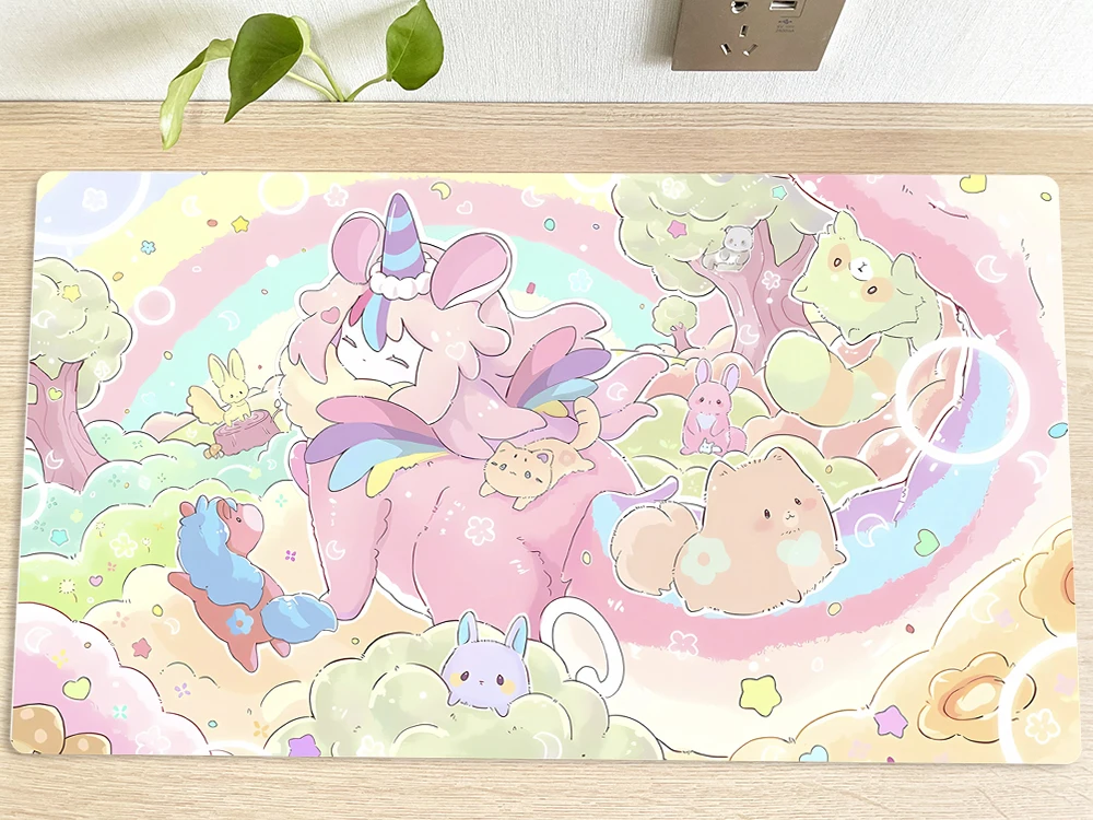 YuGiOh Playmat Melffy TCG CCG Mat Trading Card Game Mat Mouse Pad Table ...