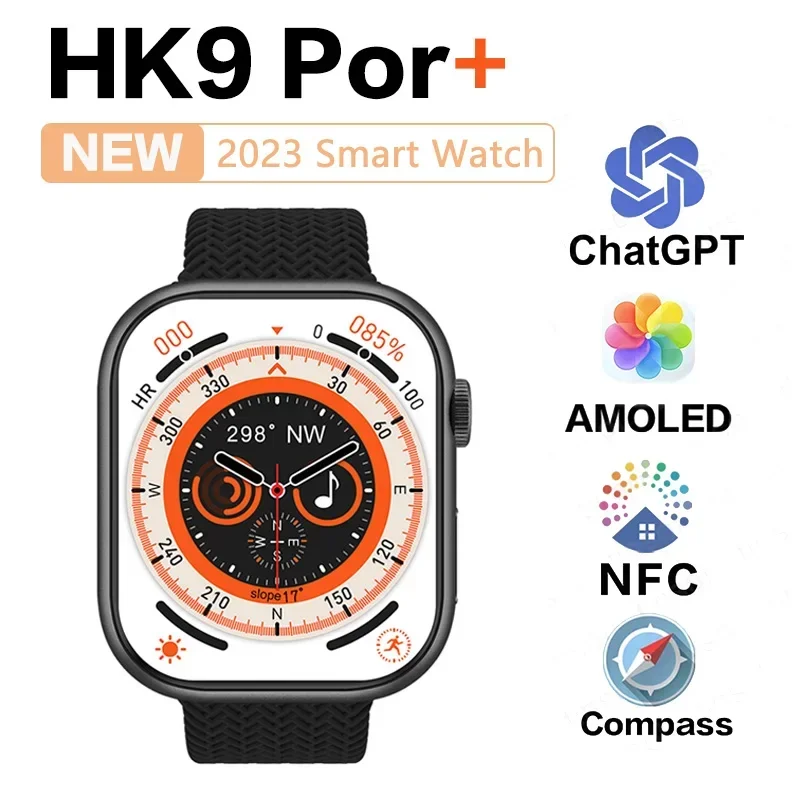 Reloj-inteligente-AMOLED-HK9-Pro-Plus-Gen3-para-hombre-y-mujer-pulsera ...