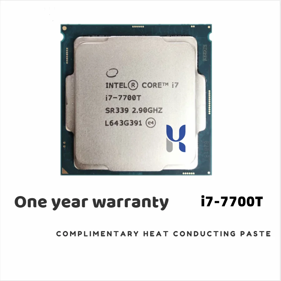 Intel Core i7 7700T i7 7700T 2.9 GHz Quad Core Eight Thread CPU ...