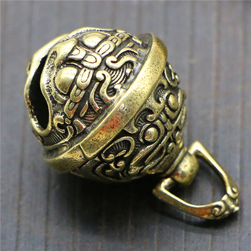 Brass-Handicraft-Die-Casting-Drop-Bell-Key-Car-Button-Wind-Bell-Sect ...