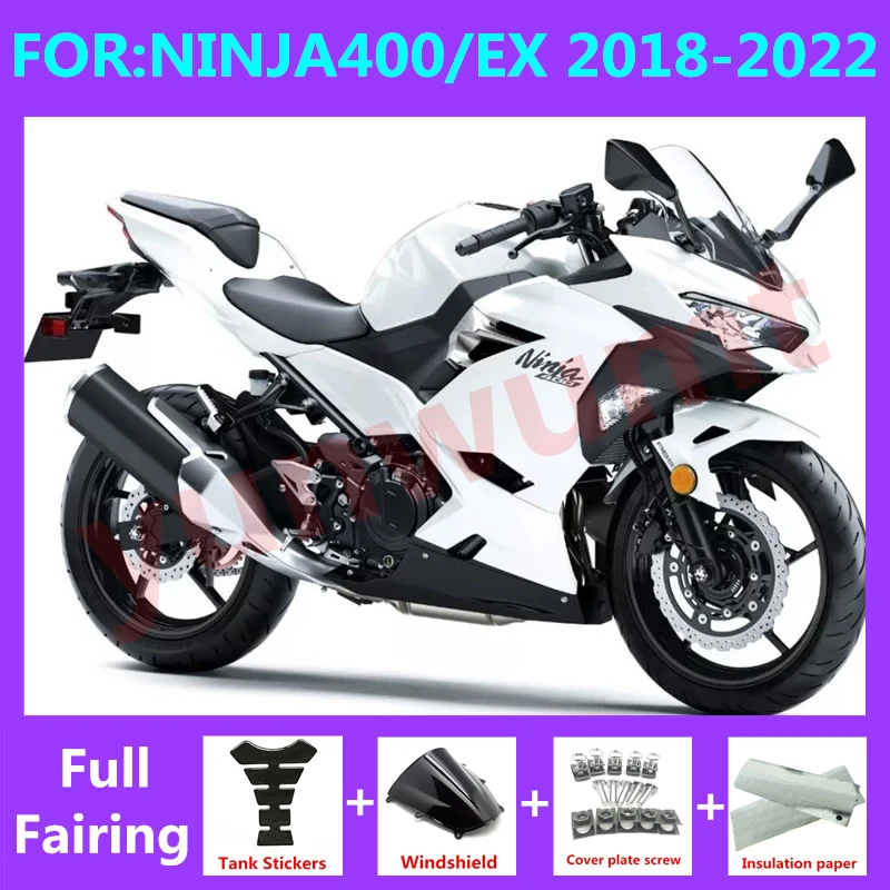 Motorcycle Whole Fairings Kit fit For Ninja400 EX400 EX Ninja 400 2018 ...