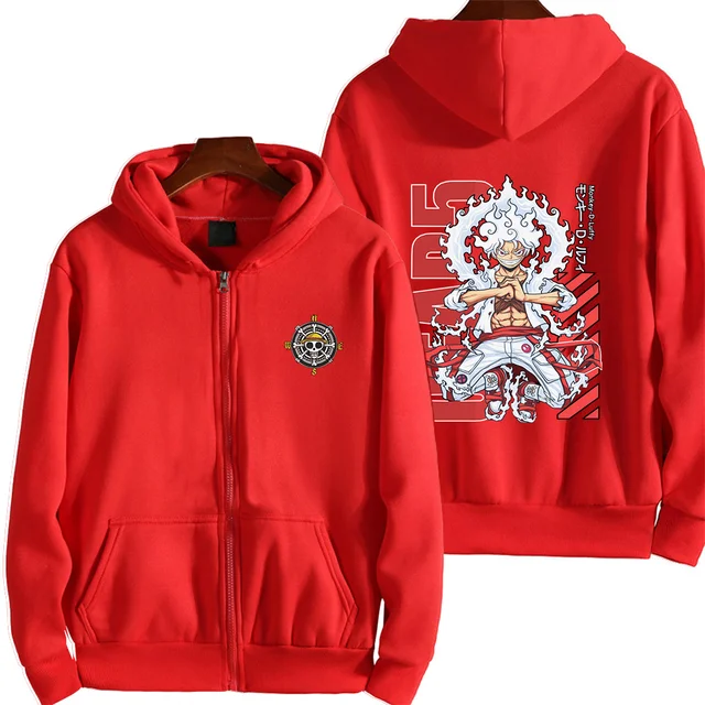 Gear 5 Jacket - One Piece Anime Fleece Jacket Unisex
