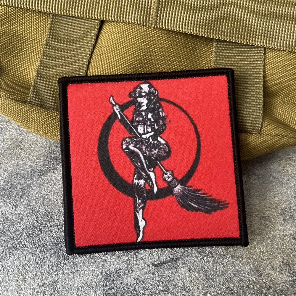 Tacticool Witch Funny Morale Badge Patch Military Emblem Tactical ...