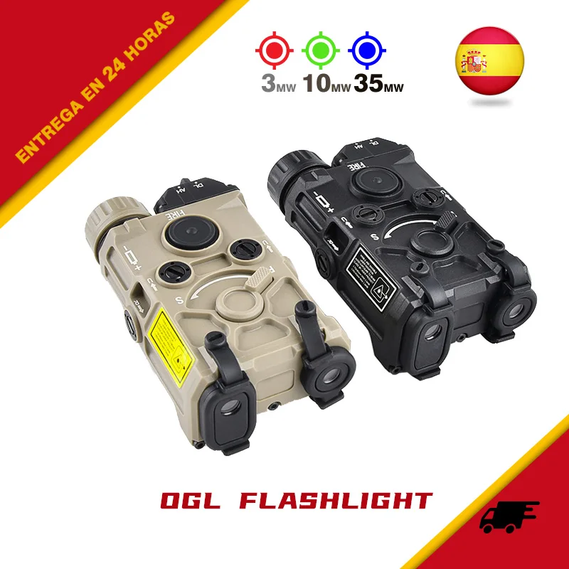 Linterna táctica LED blanca OGL Eotec Ogl Airsoft indicador de nailon ...